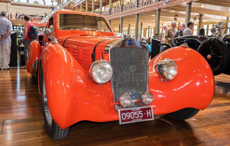 Vintage Delage Car at Motorclassica Editorial Stock Photo - Image of ...
