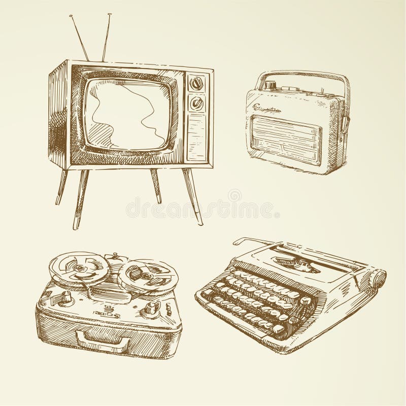 Vintage design stock vector. Illustration of drawing - 22925710