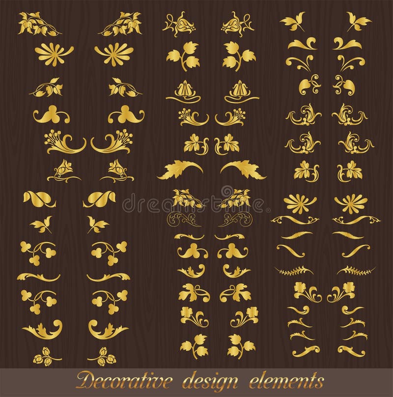 Vintage Design Elements Vector Images Collections Stock Vector ...