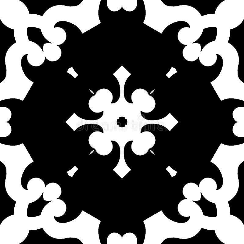 Vintage Design with Historic Pattern from 18th Century. Seamless ...