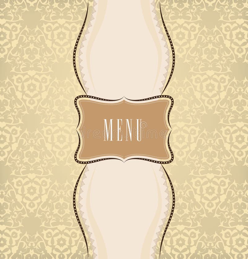 Vintage Design Menu Stock Illustrations – 295,326 Vintage Design Menu ...
