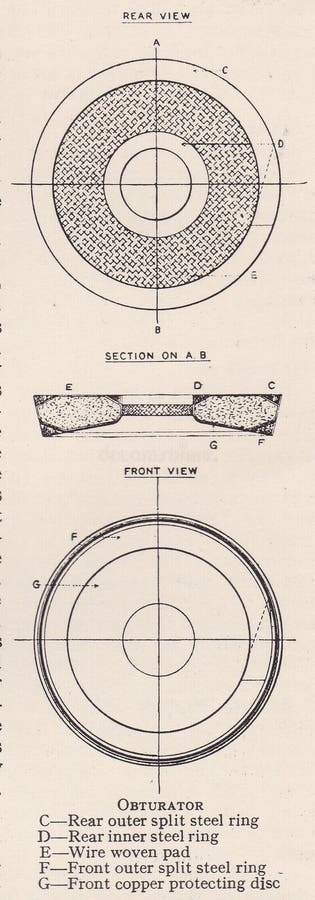 Vintage Illustration Diagram Of A Obturator Editorial Photography Illustration Of Seal Soft