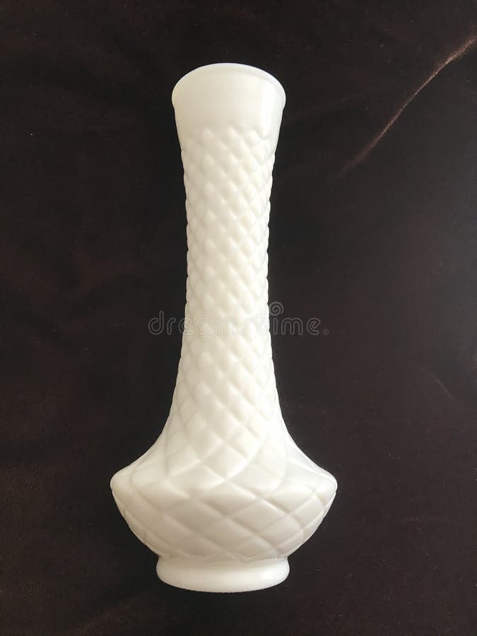 Milk Glass Vase Diamond Pattern Stock Photos - Free & Royalty-Free ...