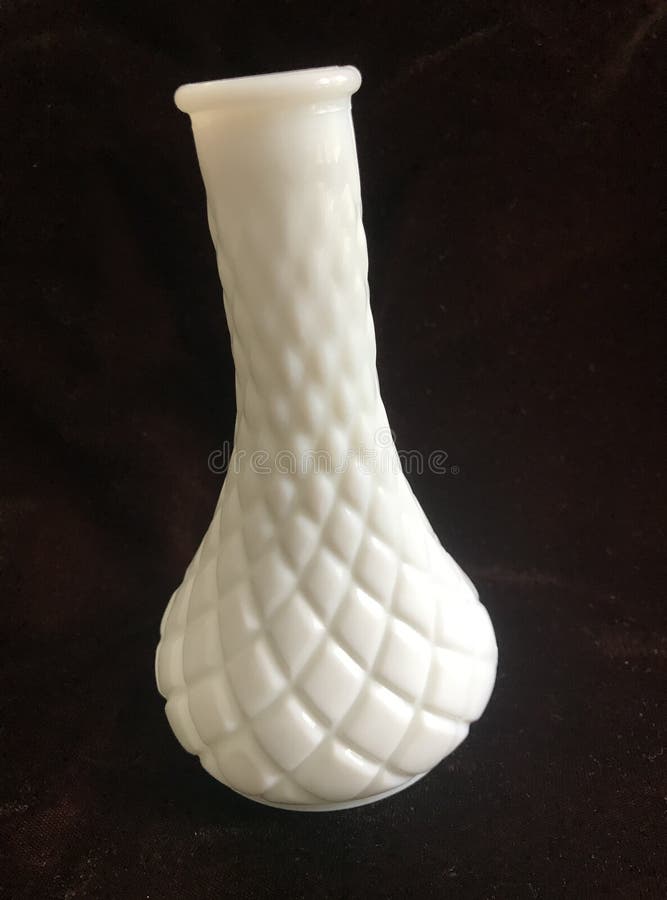 Milk Glass Vase Diamond Pattern Stock Photos - Free & Royalty-Free ...