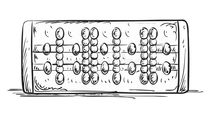 Calculation Device Sketch Stock Illustrations – 161 Calculation Device ...