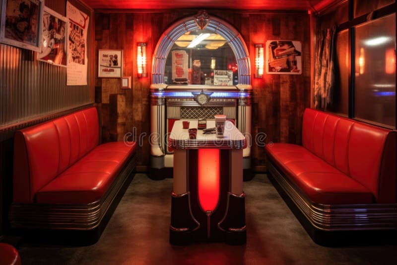 Diner Booth Stock Illustrations – 240 Diner Booth Stock Illustrations ...