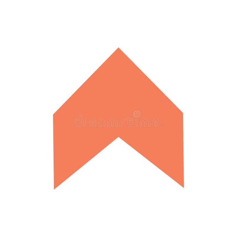 Vintage Direction Arrow. Retro Navigation Icon, Old Simple Cursor ...