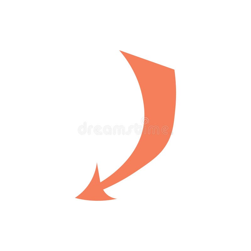 Vintage Direction Arrow. Retro Navigation Icon, Old Simple Cursor ...