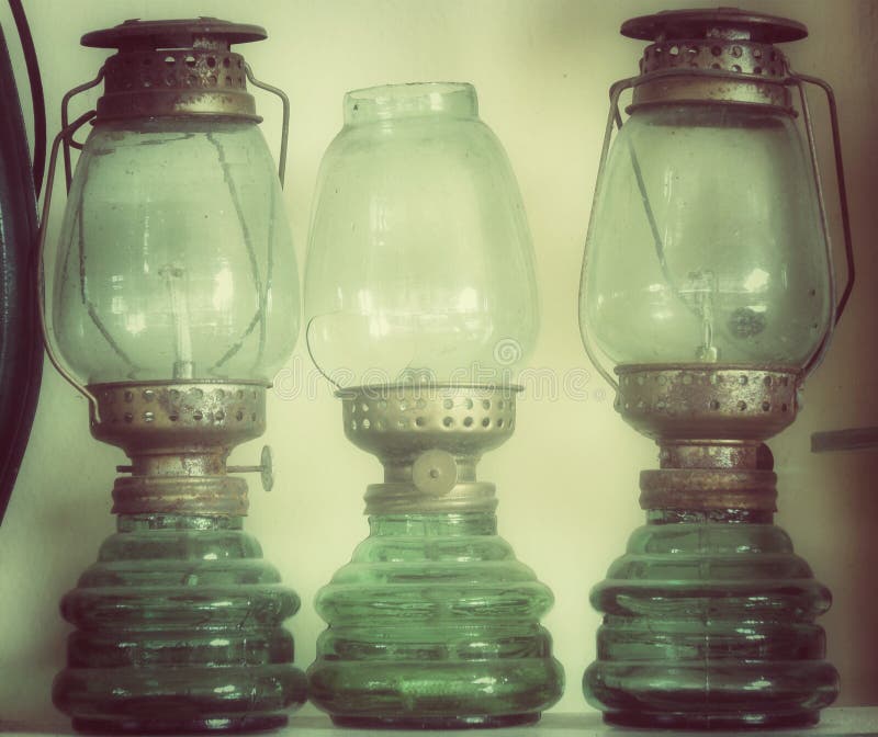 Vintage dirty oil lamp stock image. Image of traditional - 37903331