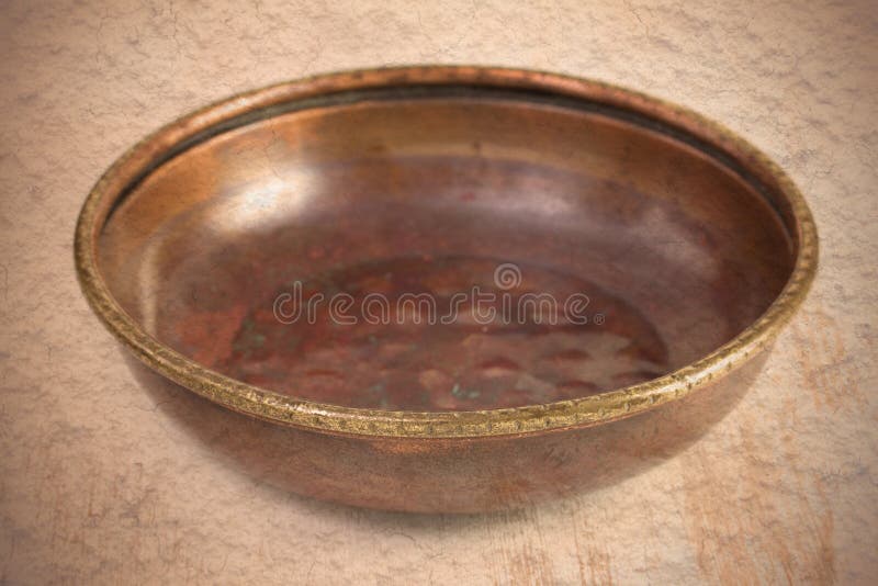 Vintage dish on the table stock image. Image of table - 29734647