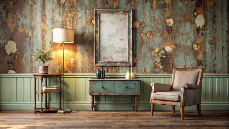 Vintage Distressed Background Retro Style Wallpaper for Design Projects ...
