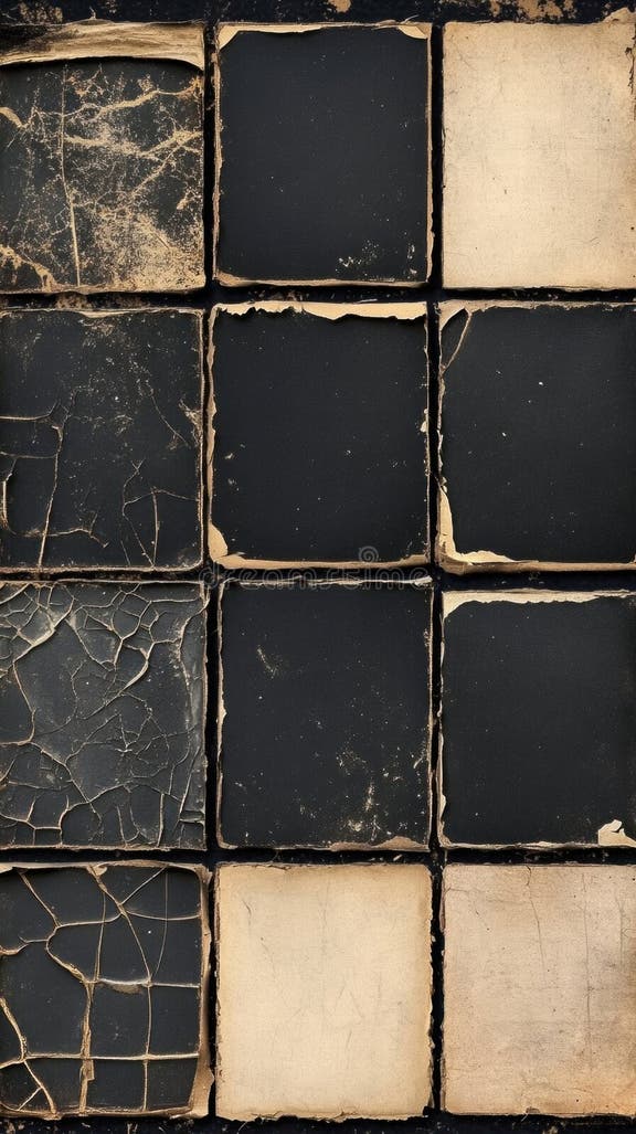 Vintage Distressed Checkerboard Pattern Texture Background Stock Photo ...