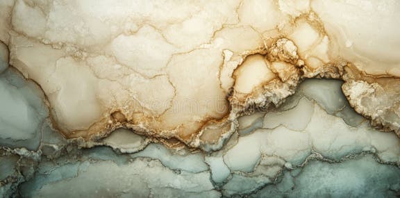 A Vintage and Distressed Effect is Achieved with a Beige and Brown ...