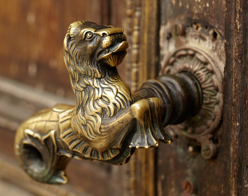 Vintage door handle stock photo. Image of exit, enter - 25905812