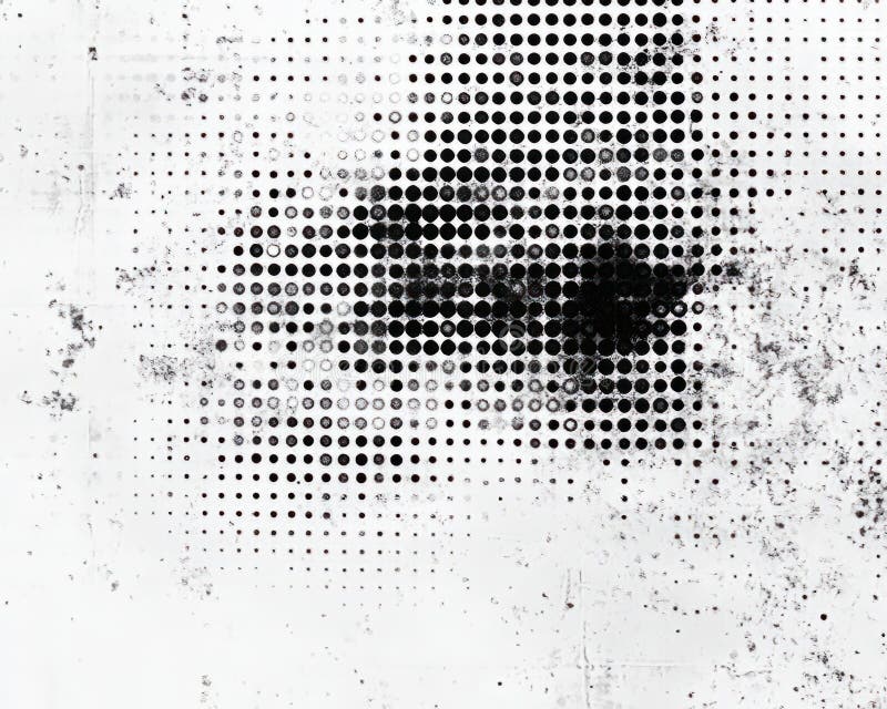 Vintage Dot Matrix Ink Texture for Typewriter Version 61 Stock ...
