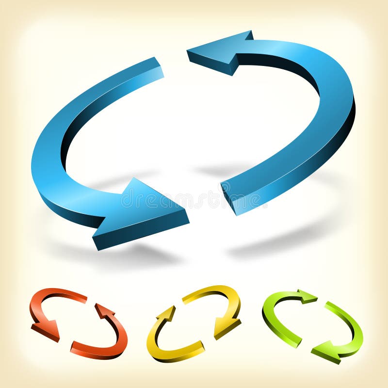 Vintage Dynamic Arrows Set stock vector. Illustration of dynamic - 27036602