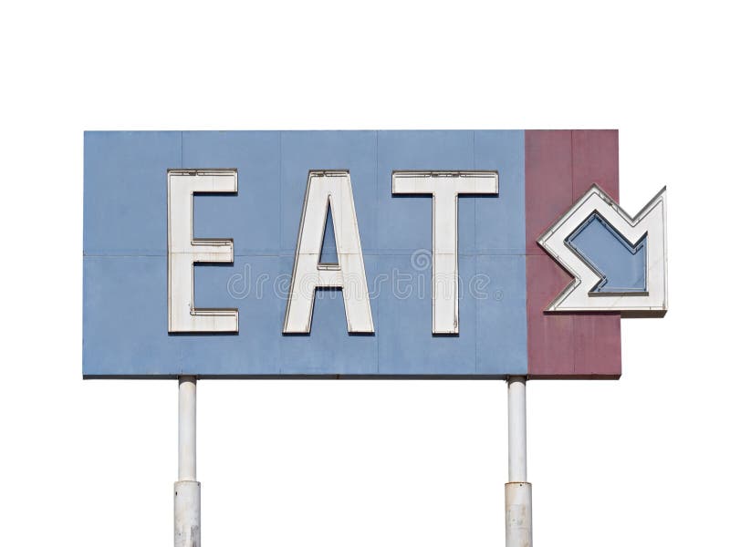 Eat stock photo. Image of arrow, road, area, dimensional - 2952050