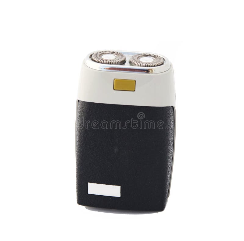 Vintage Electric Shaver Standing Stock Image - Image of button, crop ...