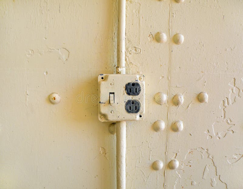 Vintage electrical socket stock image. Image of electrical - 40174755