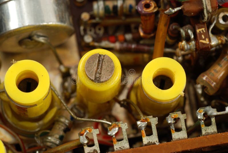 Vintage electronics stock photo. Image of bulky, electronics - 9107214