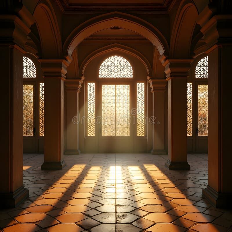 Vintage Elegance Intricate Patterns in Historic Setting Stock ...