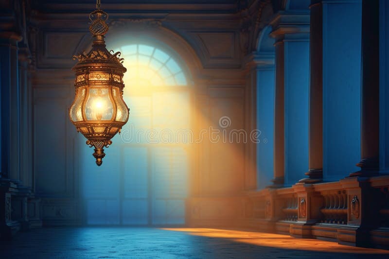 Vintage Elegance Old Glass Architecture Bathed in Soft, Ethereal Light ...