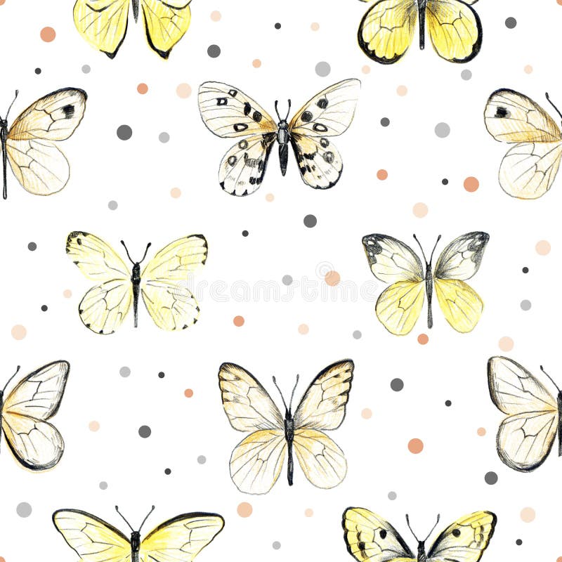 Vintage Elegant Ink and Pencil Pattern. Delicate Print Design Stock ...