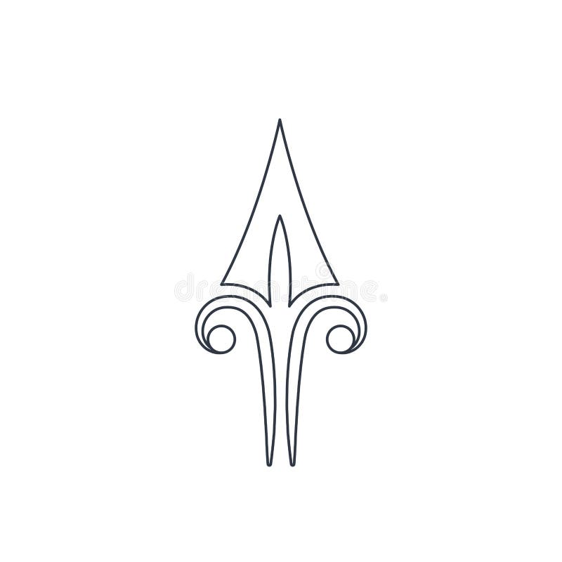 Victorian line-work border stock illustration. Illustration of artwork ...