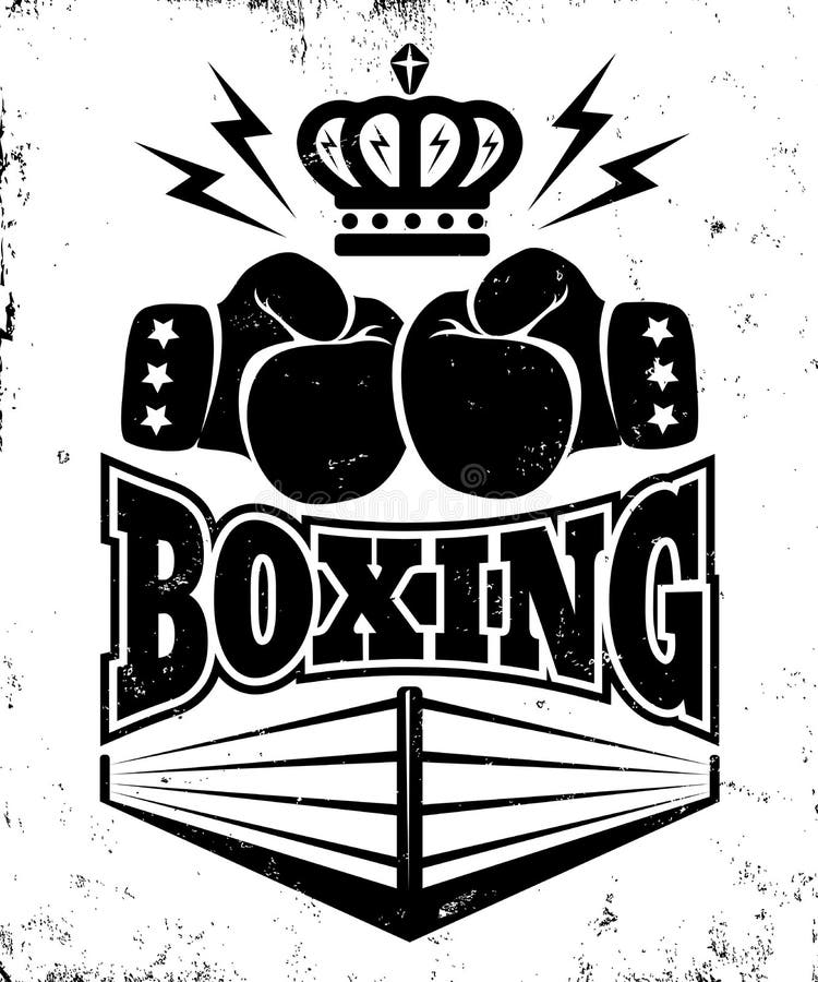 Retro Boxing Logo Stock Illustrations – 1,869 Retro Boxing Logo Stock ...