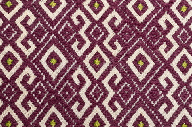 Vintage Embroidery Textile Design Stock Photo - Image of design ...