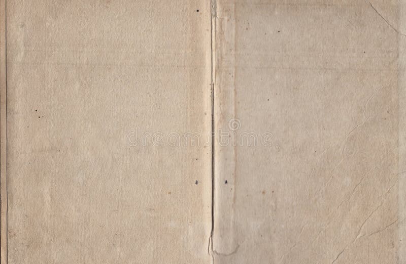 Vintage Empty Background of Old Book Spread Paper Texture Stock Image ...