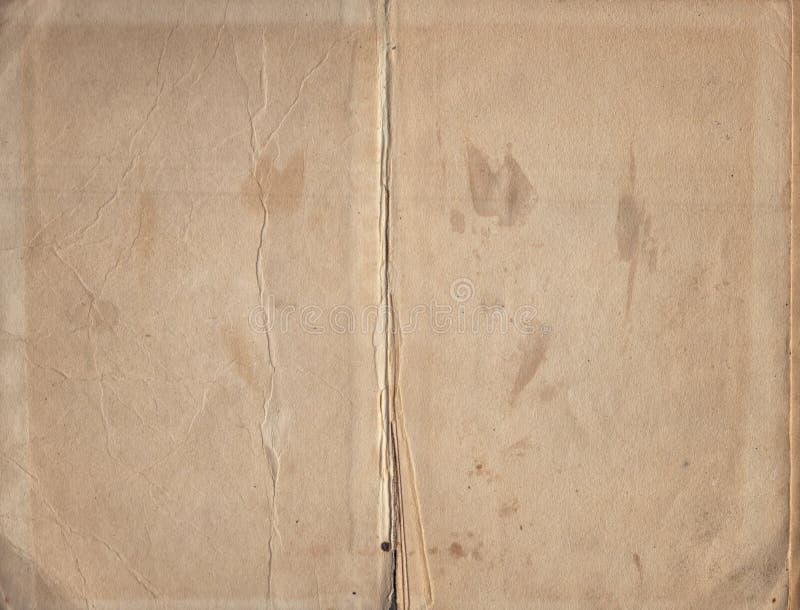 Vintage Empty Background of Old Book Paper Stock Photo - Image of ...