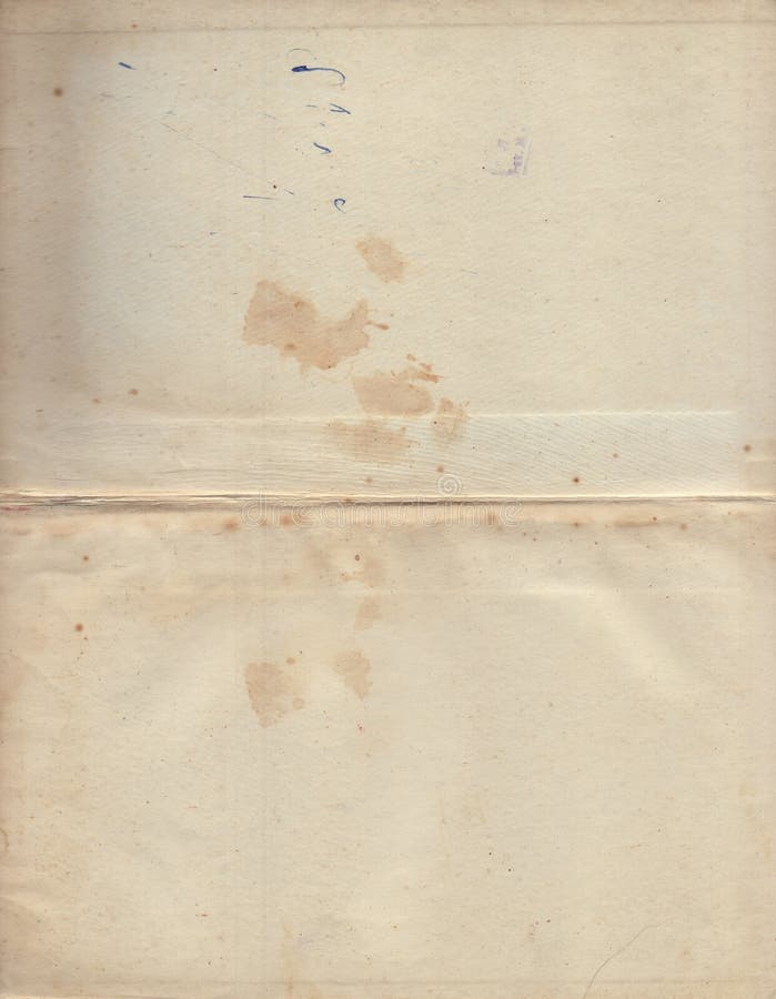Vintage Empty Background of Old Book Spread Paper Stock Image - Image ...