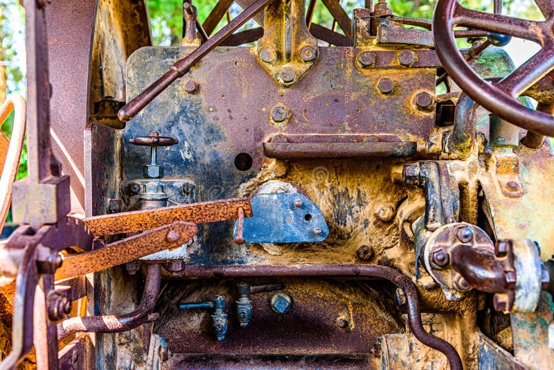 A Rusty Engine Texture stock photo. Image of equipment - 189534846
