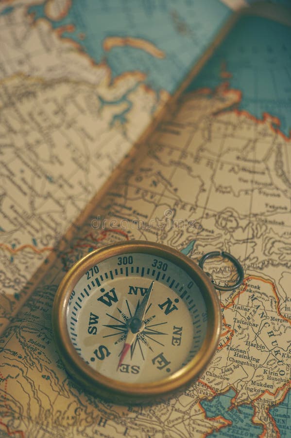 Vintage Explorer Theme Background Stock Image - Image of destination ...