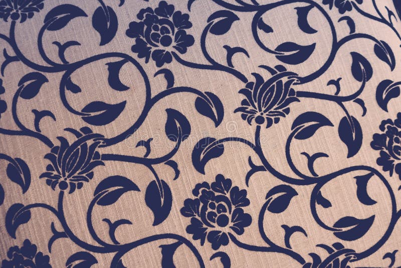 Vintage Fabric Texture Background . Stock Photo - Image of leaf ...