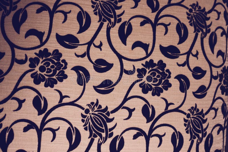 Vintage Fabric Texture Background . Stock Image - Image of leaf, design ...