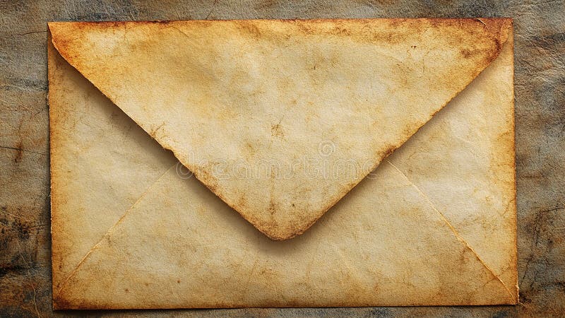 Vintage Faded Envelope Paper Faded Envelope Paper with a Classic, Aged ...