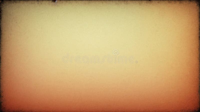 A Vintage, Faded, and Textured Background with a Warm, Orange-yellow ...