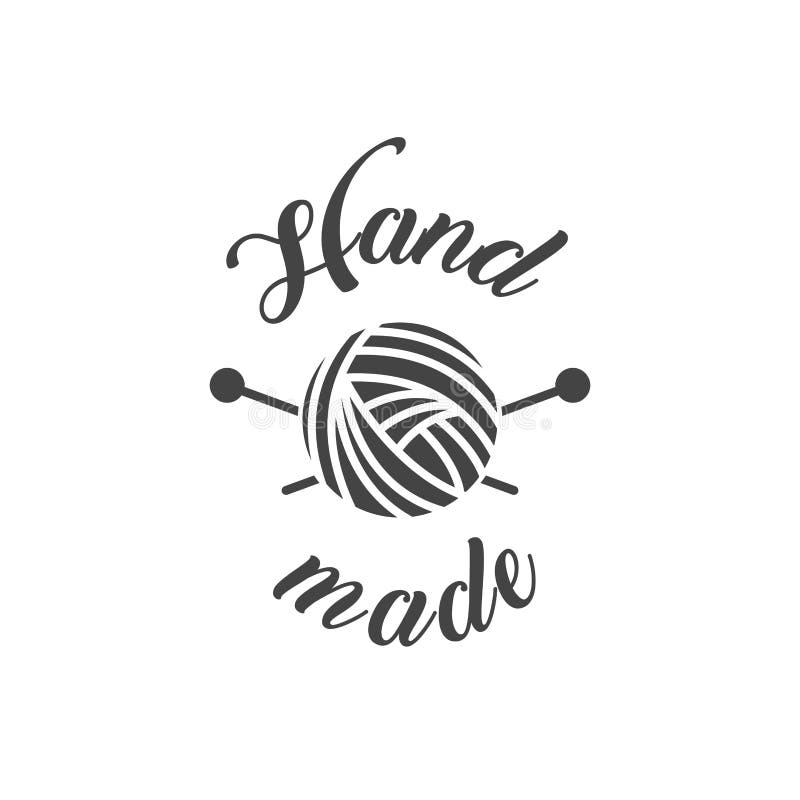 Vintage Fait Main De Logo D'atelier Illustration Stock - Illustration ...