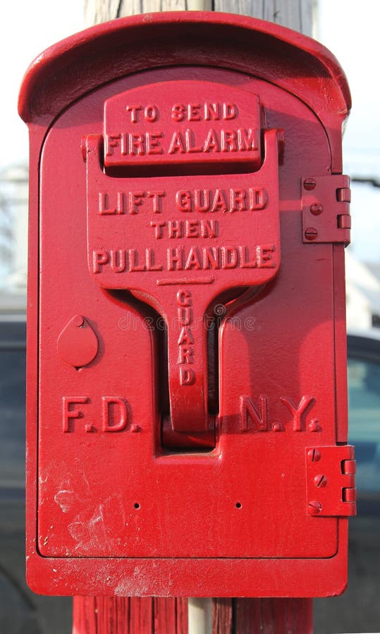 Old FDNY fire alarm box stock photo. Image of nypd, york - 29907462