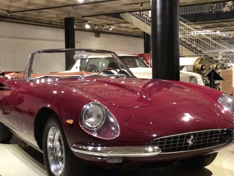 Vintage Ferrari editorial photography. Image of europe - 83829392