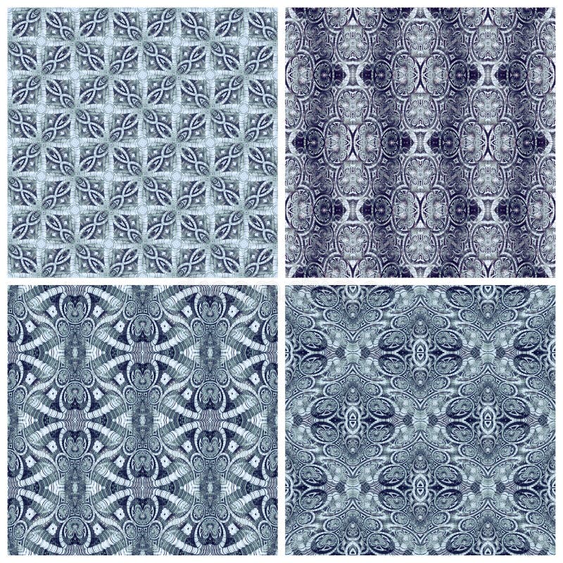 Ancient Blue, Shabby Pattern, Digital Decorative Background Stock ...