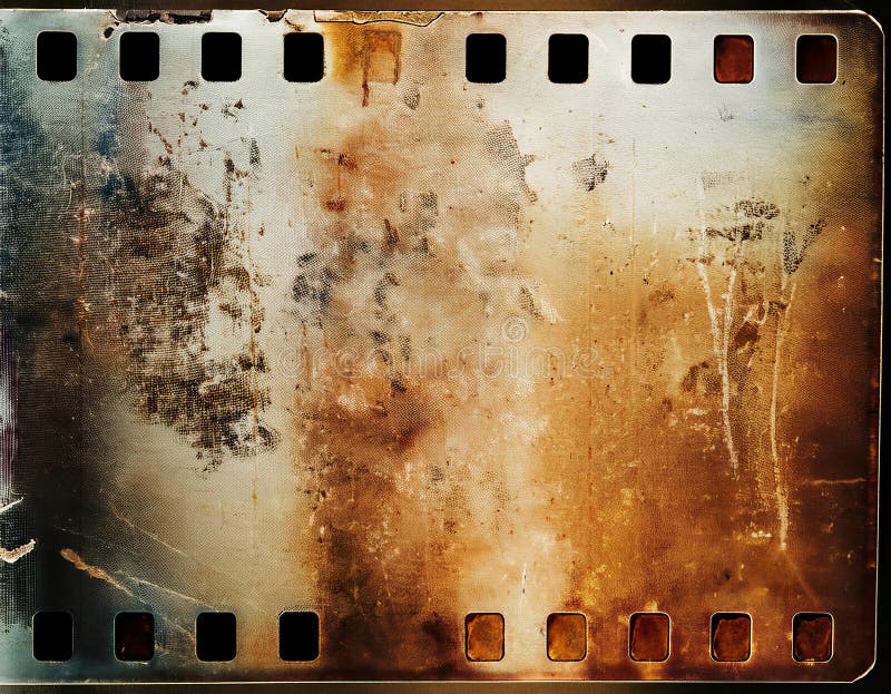 Vintage Film Backgrounds Featuring Textured Strips and Blank Frames for ...