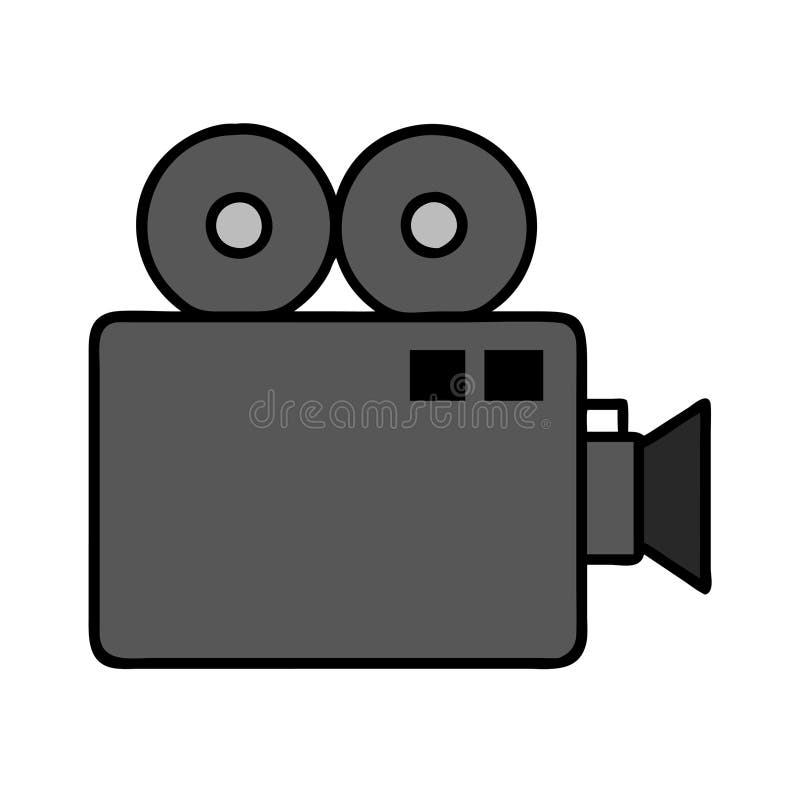 Vintage Film Camera Vector for Cinematic and Multimedia Design Projects ...