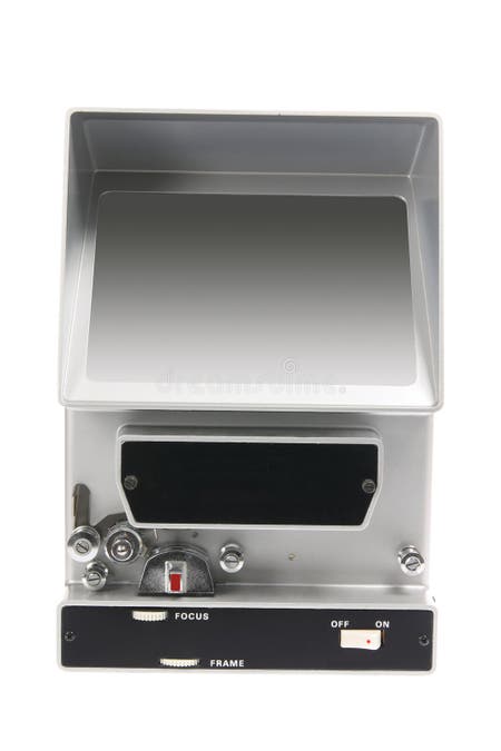 Vintage Film Editing Machine Stock Image - Image of equipment, film ...