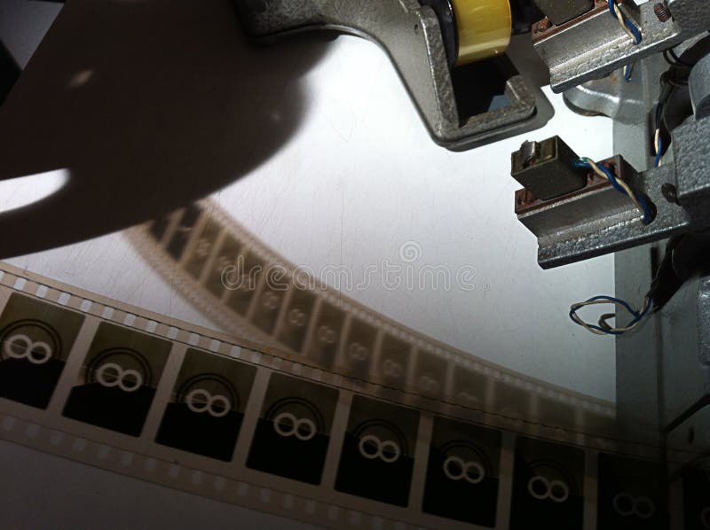 Vintage Film Editing Machine 2 Stock Photo - Image of cutter, count ...