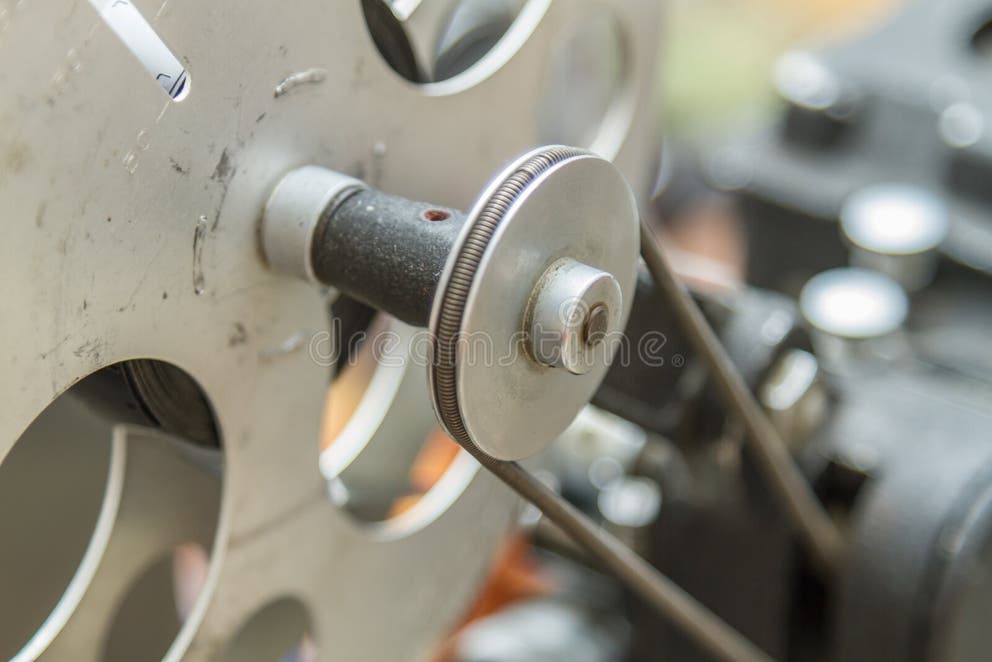 Vintage Film Editing Machine Stock Photo - Image of reel, spool: 48195634