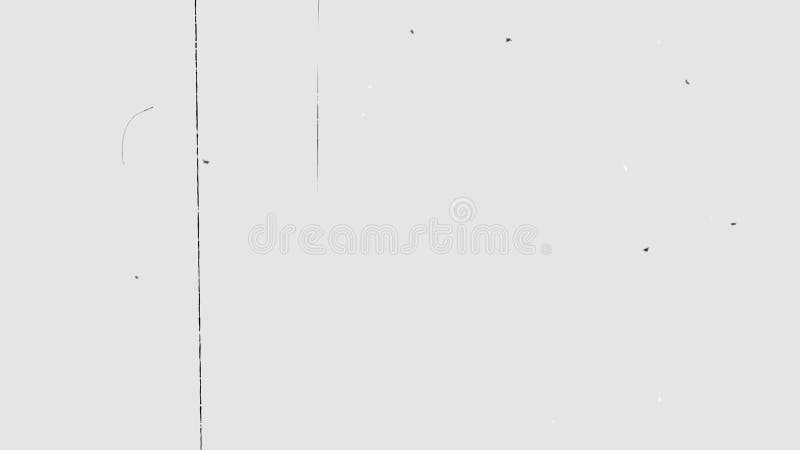 Vintage Film. Worn and Damaged in Style Including Marks, Scratches and ...