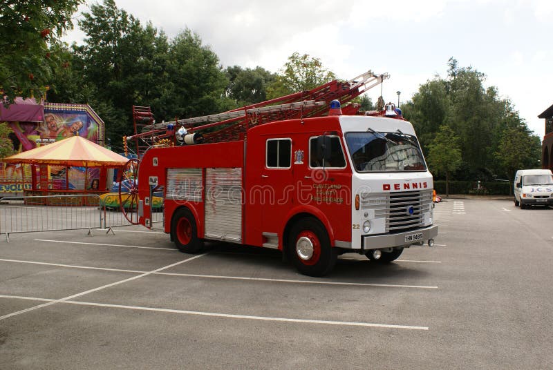 Vintage Fire Engine, Fire Appliance Editorial Photography - Image of ...